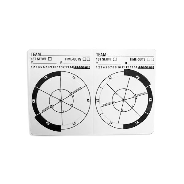 Volleyball Lineup Sheet